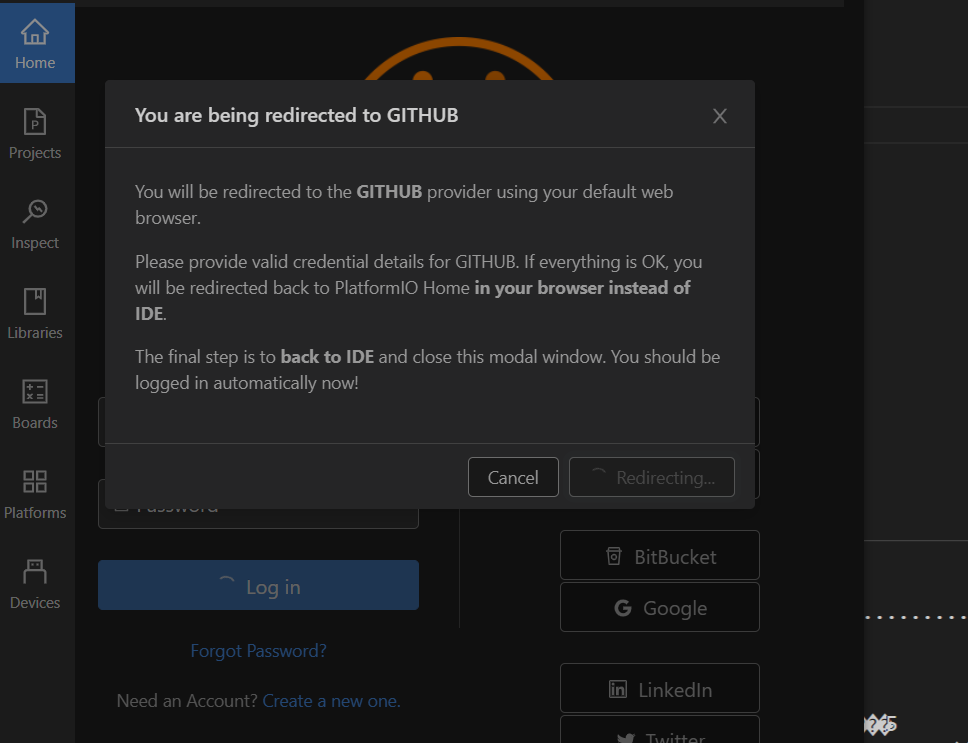Can't Login to all PIO's services · Issue #3866 · platformio/platformio-core · GitHub