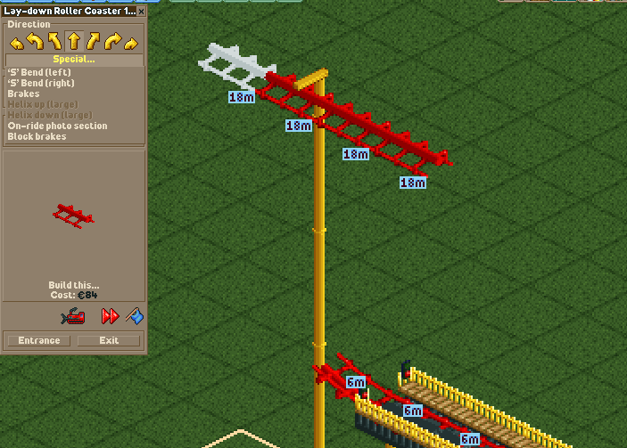 Building A Flyinglaydown Coaster In Reverse Wont Allow For Inversions · Issue 17778 5912