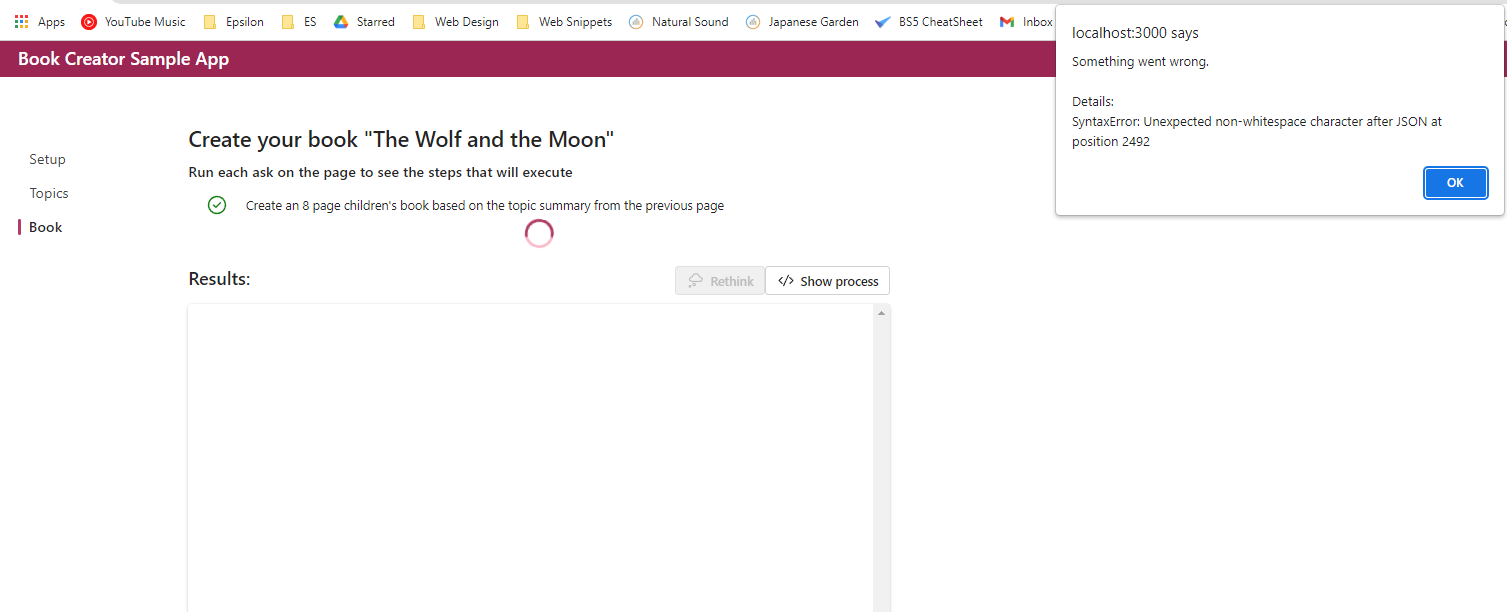 bug running book creator sample · Issue #559 · microsoft/semantic-kernel · GitHub