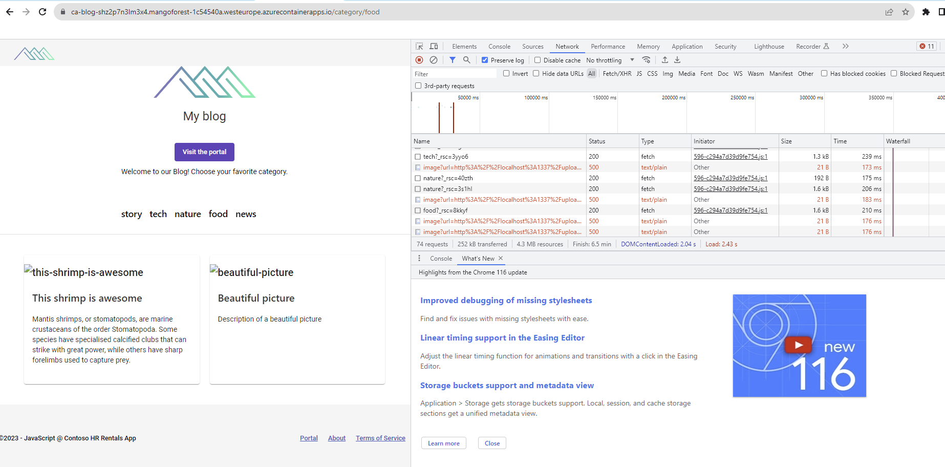[Bug] Images in Blog are 500 · Issue #317 · Azure-Samples/contoso-real-estate · GitHub
