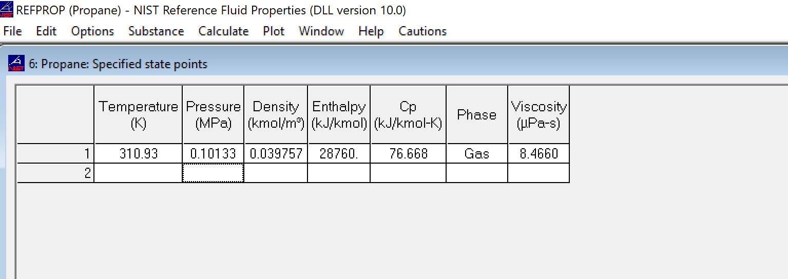 Discrepancy between GUI and Dll fluid properties · Issue #280 · usnistgov/REFPROP-wrappers · GitHub