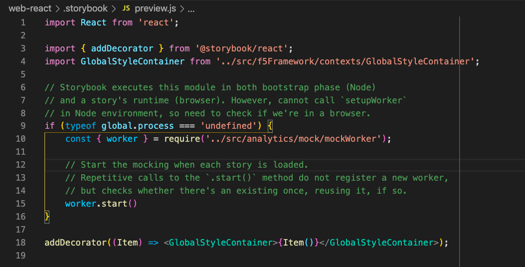 Issue in msw integration with React Storybook. msw intermittently intercepts requests. · Issue ...