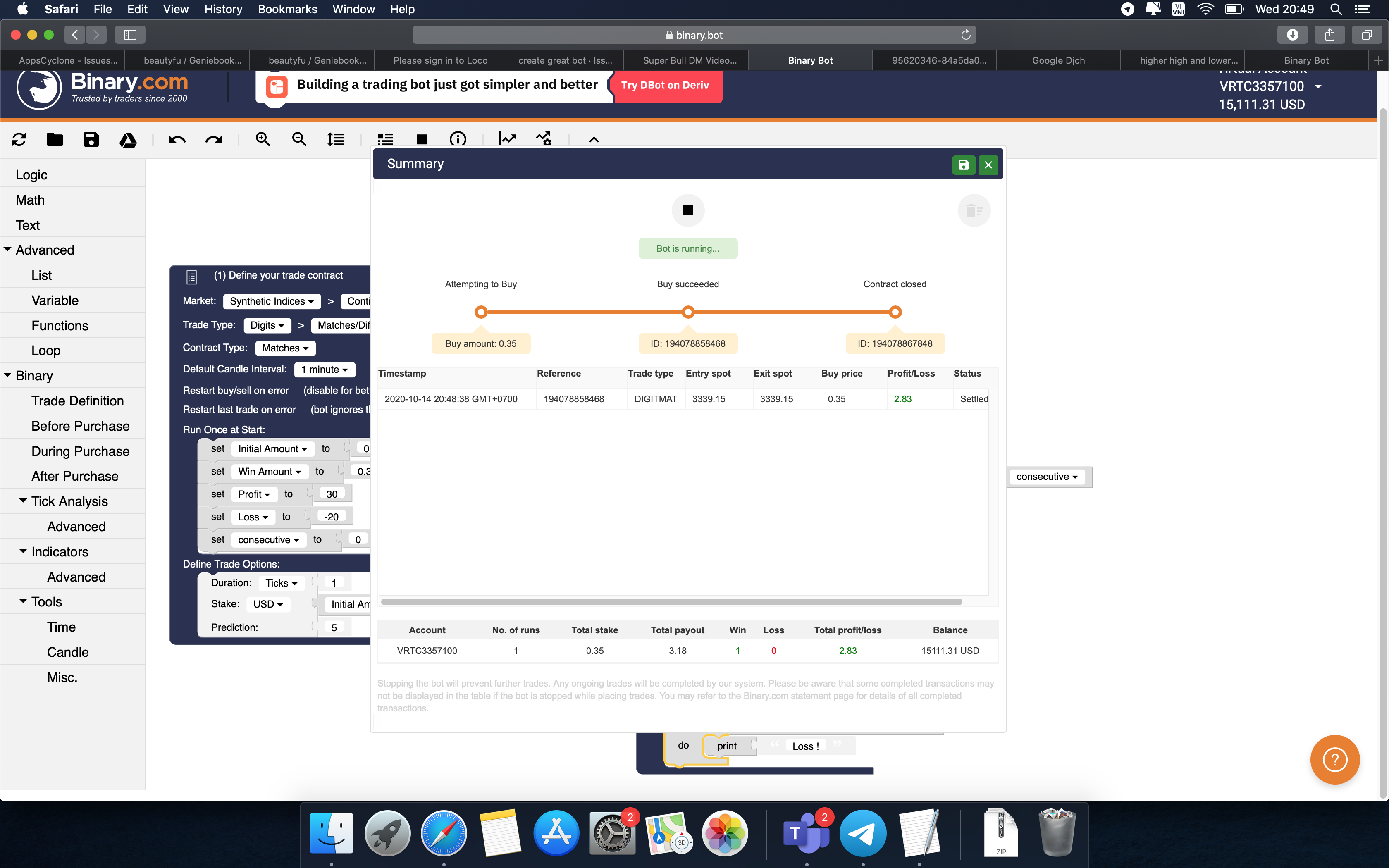 create great bot · Issue #3039 · binary-com/binary-bot · GitHub