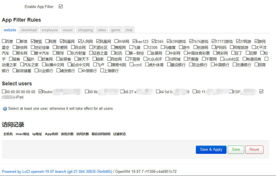启动oafd报错 · Issue #104 · destan19/OpenAppFilter · GitHub