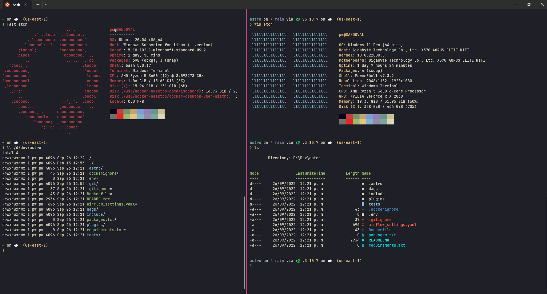 Font weight, spacing and line height in different than windows terminal ...