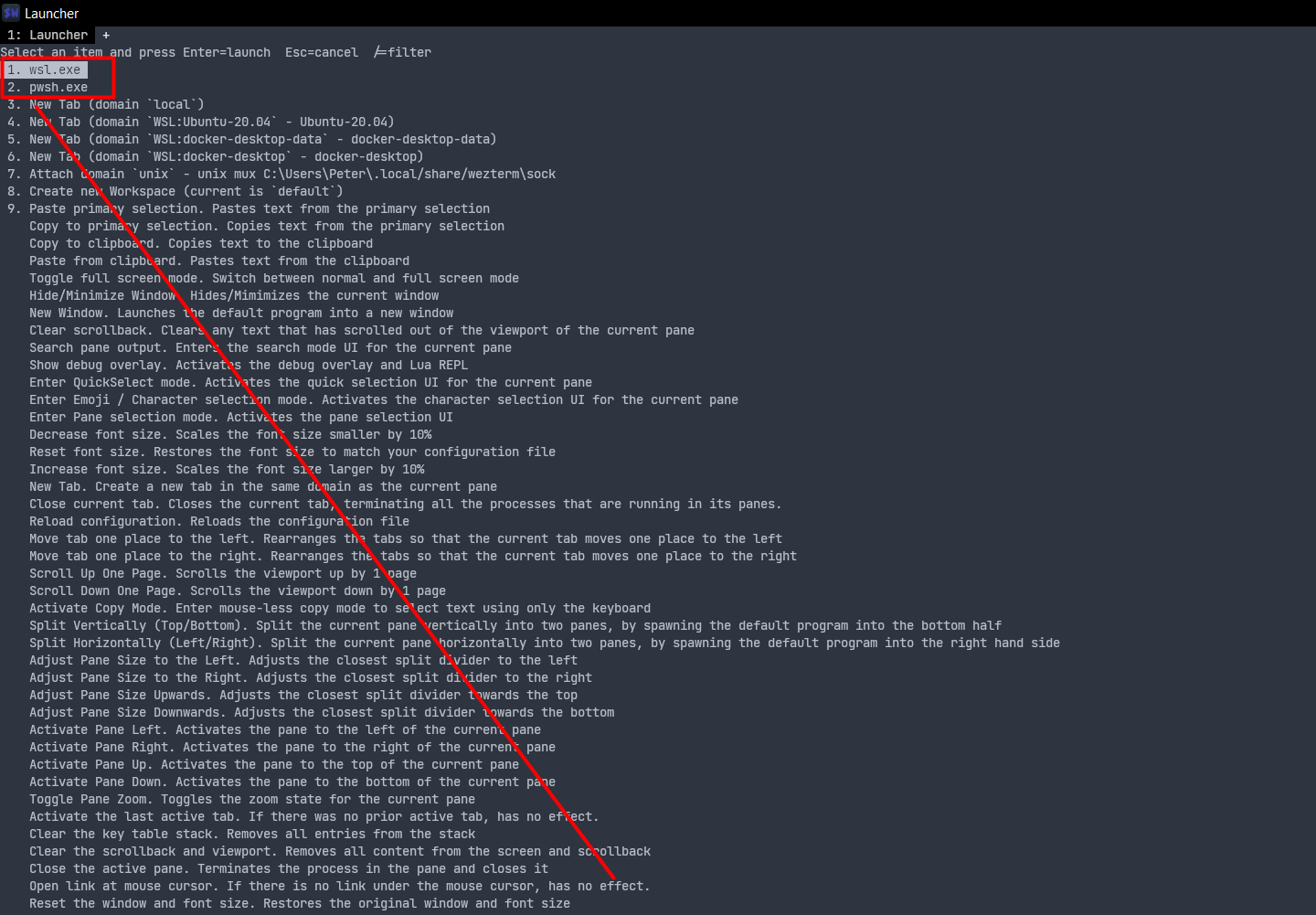 Launch Menu · Issue 3145 · Wez Wezterm · Github