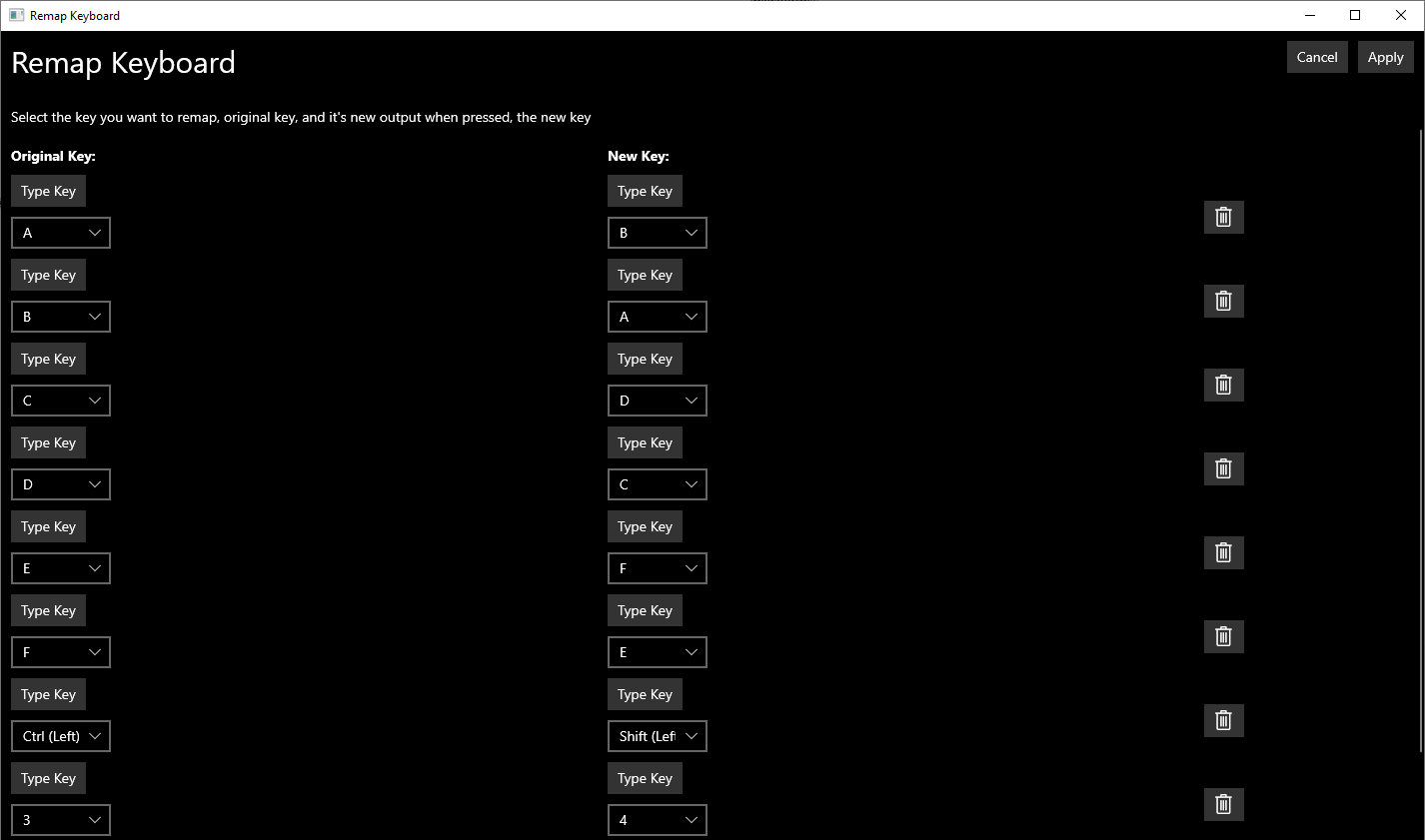 [KBM Bug Bash] Remap Keyboard Window scroll bar doesn't go down automatically · Issue #2460 ...