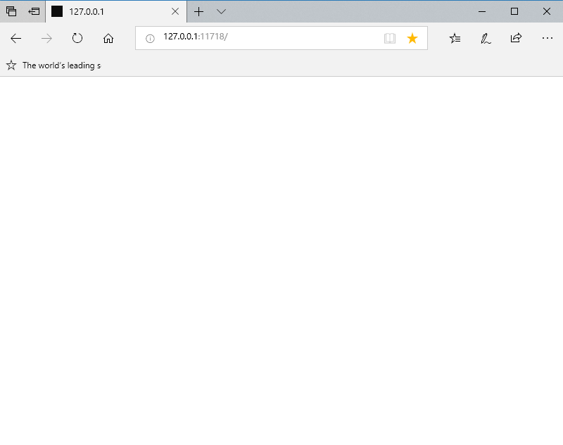 How To Connect To Server Running In Wsl By The Browser In Windows · Issue 3537