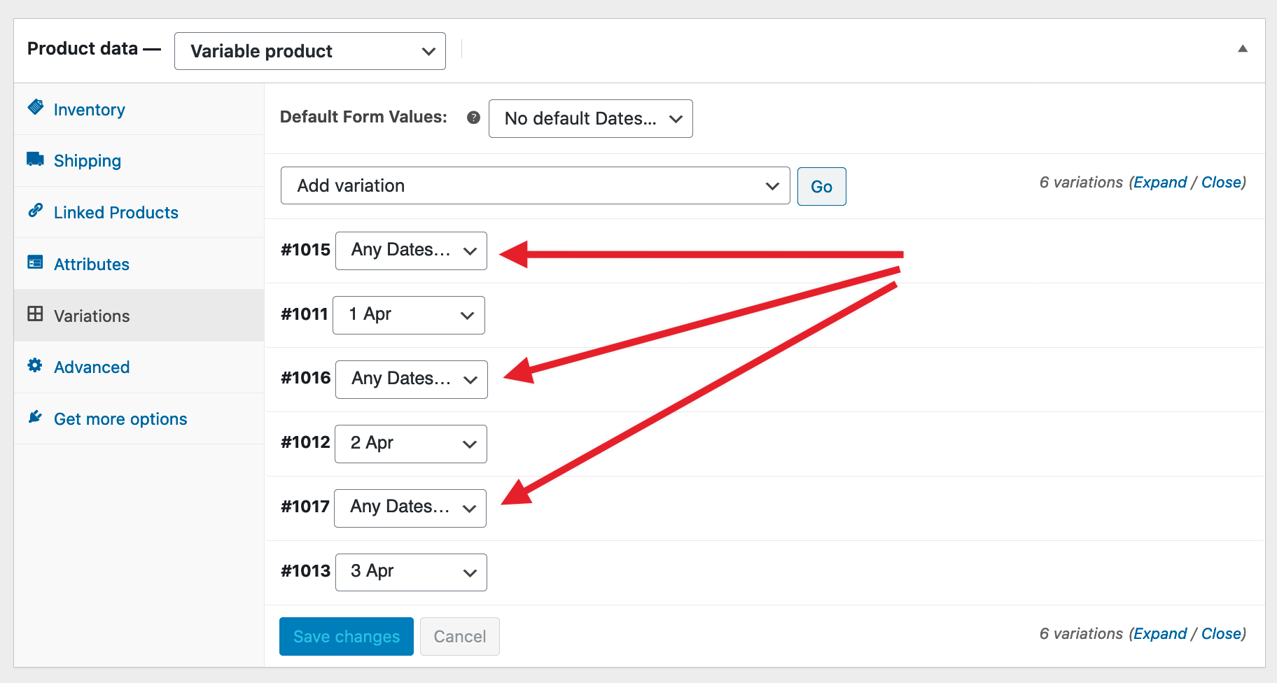 CSV Import: Can't Add New Variations to Variable Product with just 1 Import · Issue #26256 ...