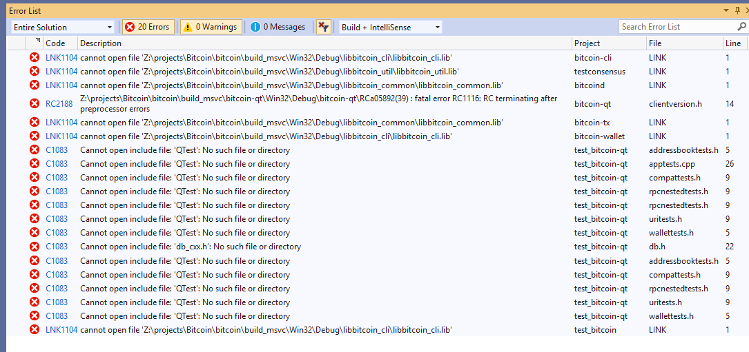 compiling bitcoin_qt in Visual Studio fails, because of Berkeley DB · Issue #17864 · bitcoin ...