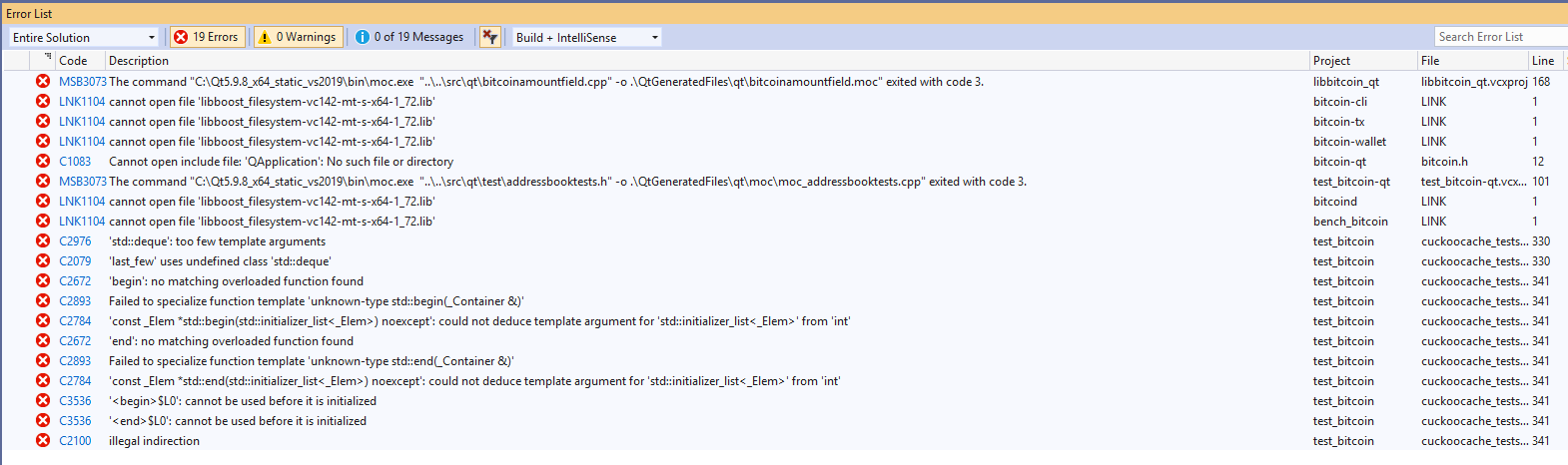 compiling bitcoin_qt in Visual Studio fails, because of Berkeley DB · Issue #17864 · bitcoin ...