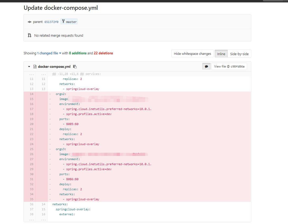Unable To Update A Stack Created From A Git Repository · Issue 1723