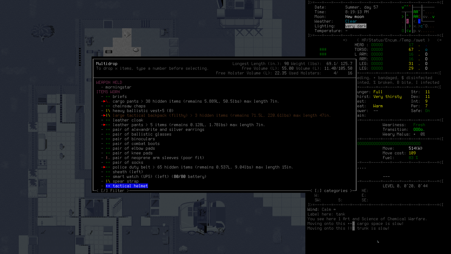 Items in pocket are hidden in Inventory screen. Bug or Experimental future? · Issue #69664 ...