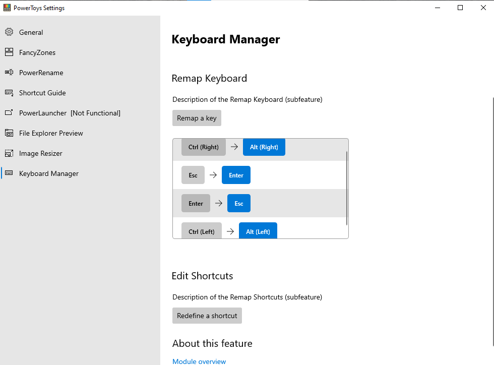 [KBM Bug Bash] Display order of re-mappings is different in the two windows · Issue #2470 ...