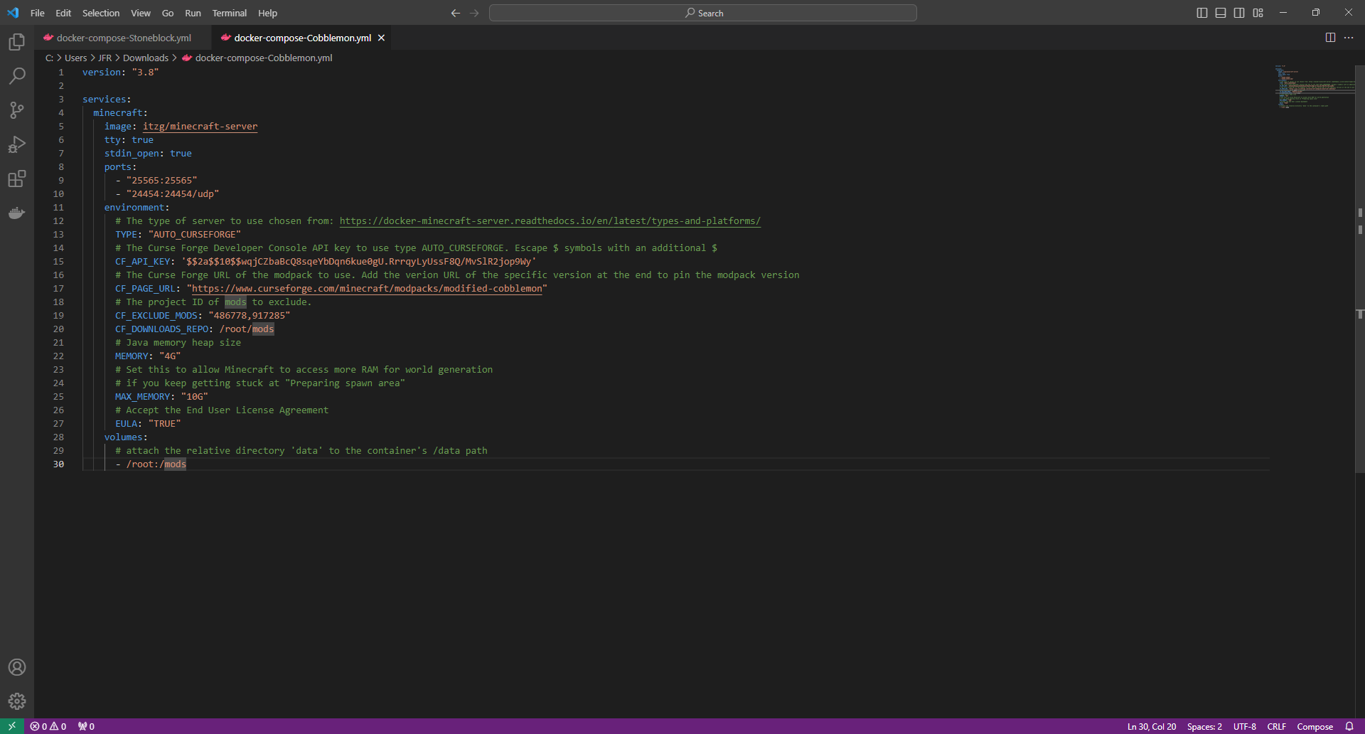 GitHub - Jasmine-108/Minecraft-Server: Minecraft Server created on a ...