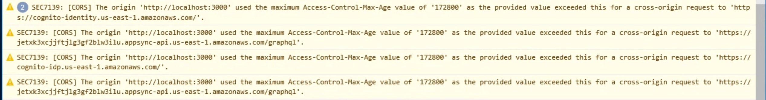 Amplify Auth Signin Throws Cors Error On Microsoft Edge · Issue 4346