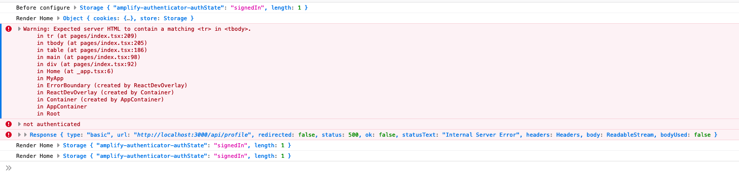 Ssr Not Working With Aws Amplifyui React Amplifyauthenticator · Issue