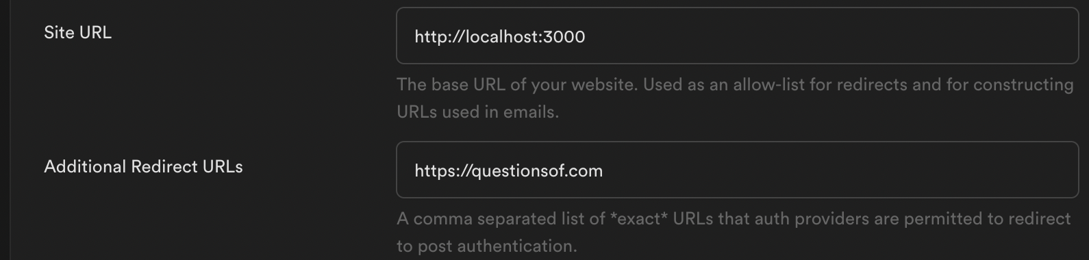 Site URL path not respected on localhost with third-party provider · Issue #640 · supabase ...