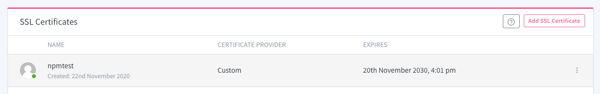 Cannot use "Custom Certificate" · Issue #594 · NginxProxyManager/nginx-proxy-manager · GitHub