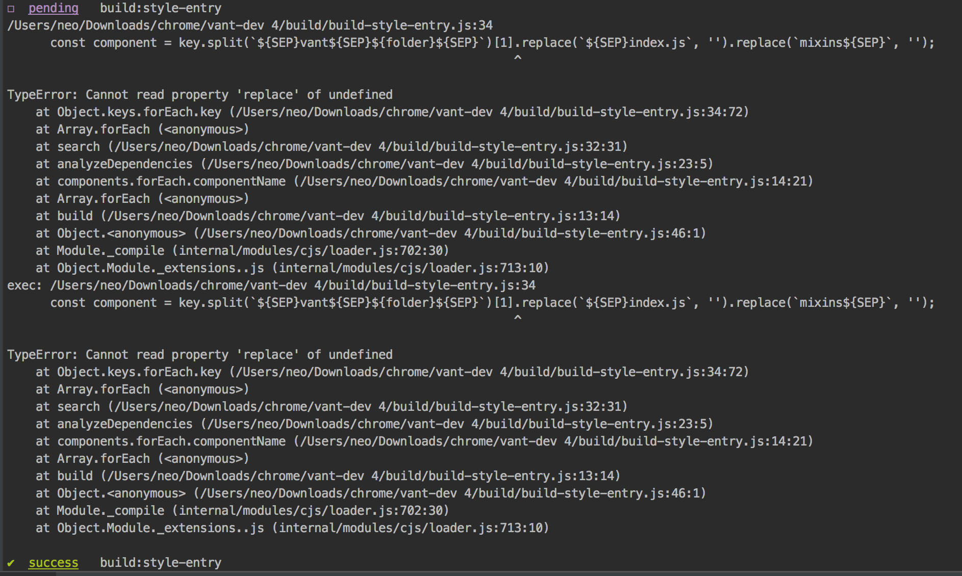 npm run build:lib编译错误 · Issue #1273 · youzan/vant · GitHub