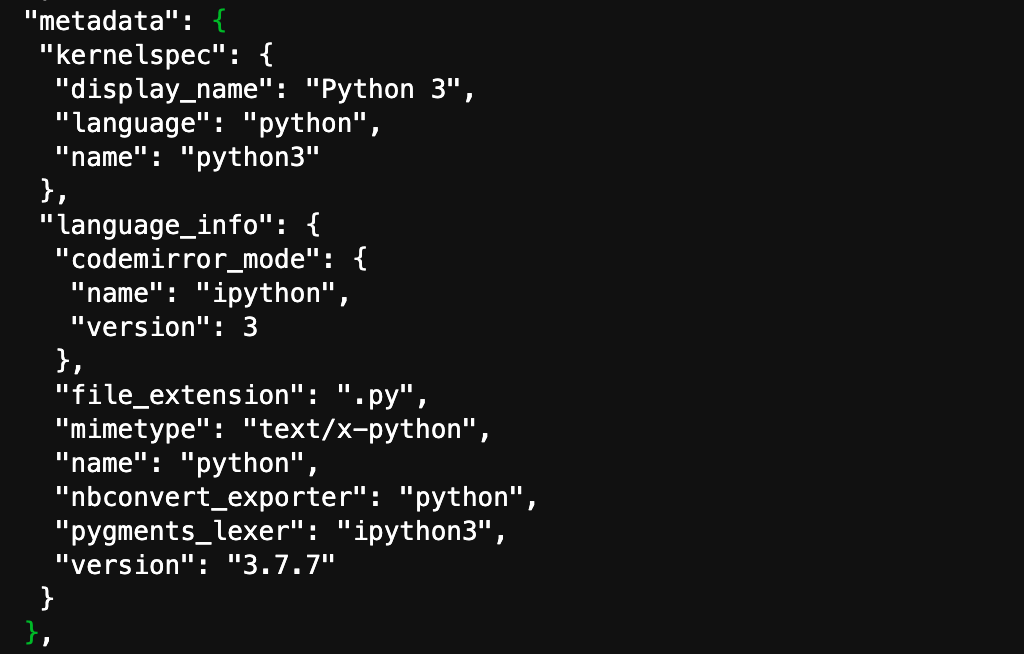 Empty fields in context.model.metadata.toJSON() · Issue #8276 · jupyterlab/jupyterlab · GitHub