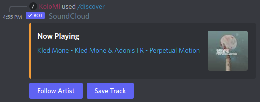 Support of official SoundCloud music bot · Issue #183 · fmbot-discord ...