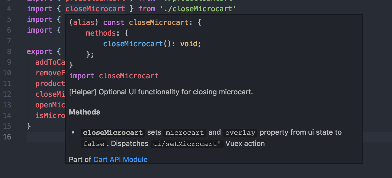 Make intelisense for modules working with lerma · Issue #1719 · vuestorefront/vue-storefront ...