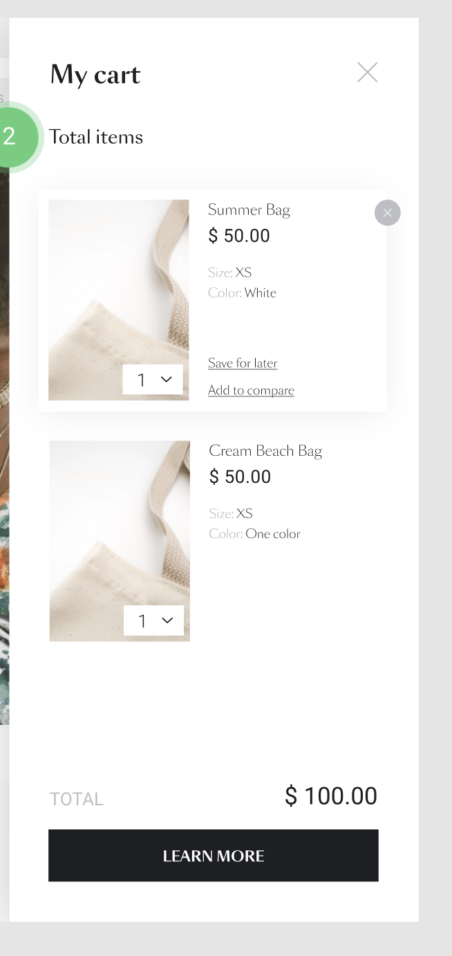 [ Mobile / Desktop ] Implement SfCart · Issue #183 · vuestorefront/storefront-ui · GitHub