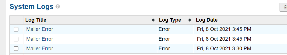 mail error was not sent by the system alert email. · Issue #5992 ...
