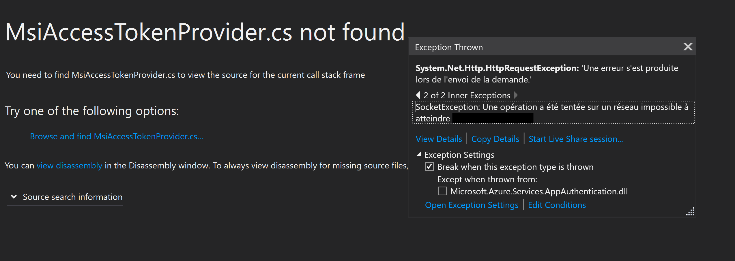 [BUG] AzureServiceTokenProviderException when using AzureKeyVaultConfigurationBuilder · Issue ...