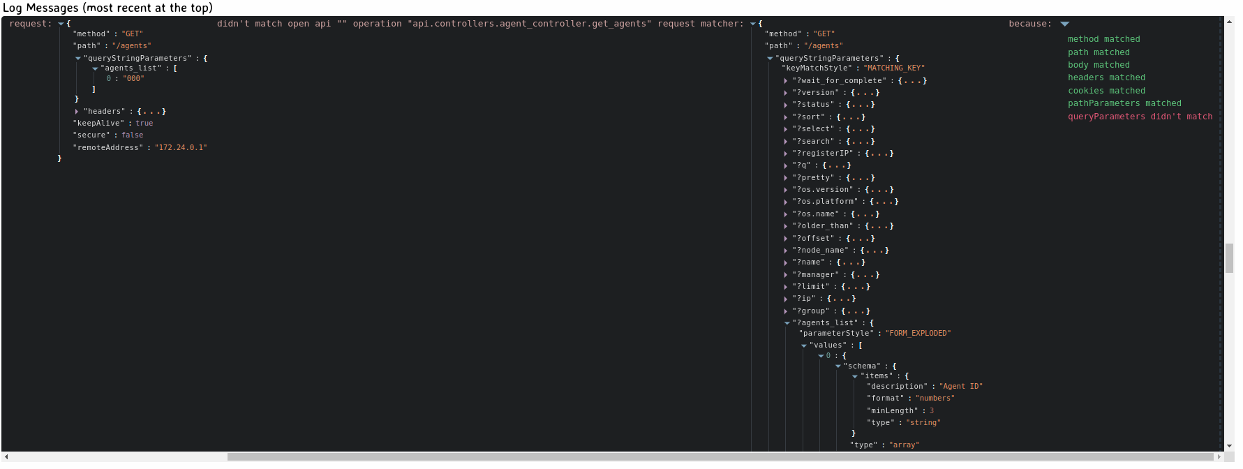 No matching by query string parameters using lists · Issue #1259 · mock-server/mockserver · GitHub