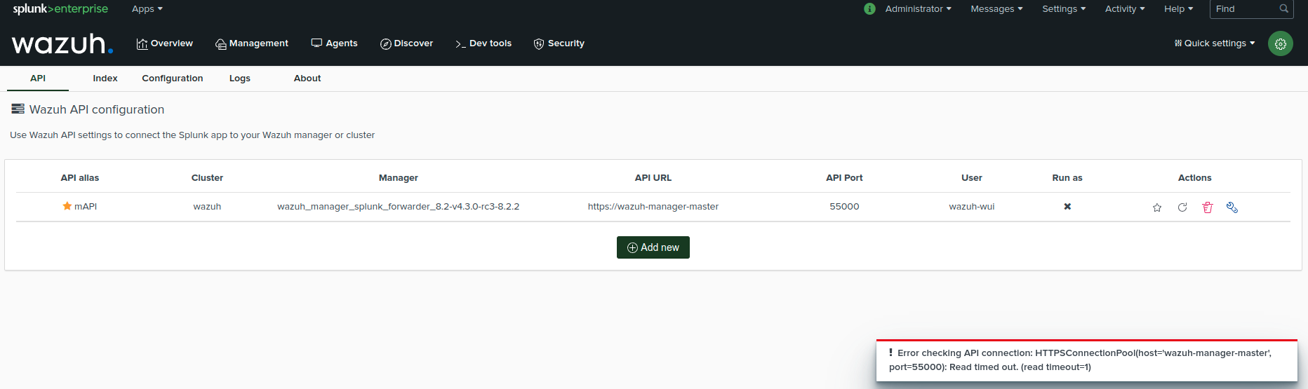 Improve Error Handling In Wazuh App Messages · Issue 1180 · Wazuh Wazuh Splunk · Github