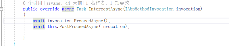 Set Invocationreturnvalue Invalid Use Abpinterceptor · Issue 10759 · Abpframeworkabp · Github 9827