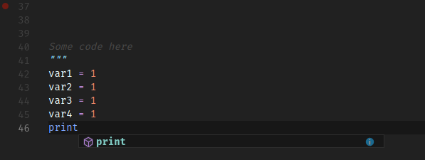 Intellisence Very Obtrusive · Issue 4430 · Microsoftvscode Python · Github