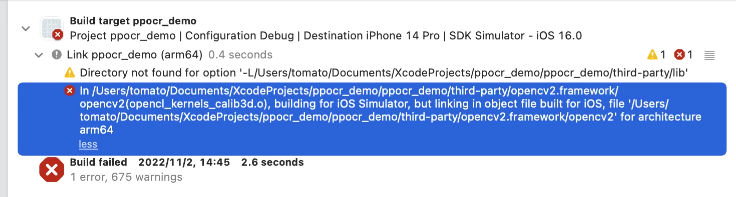 MacOS x64 编译OCR demo，及运行时的问题 · Issue #255 · PaddlePaddle/Paddle-Lite-Demo · GitHub