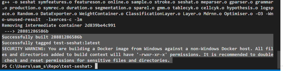GitHub - SamSunani/docker-seshat: Dockerized version of seshat for easier development