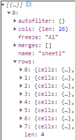[bug] 属性row.len 的问题 · Issue #322 · myliang/x-spreadsheet · GitHub