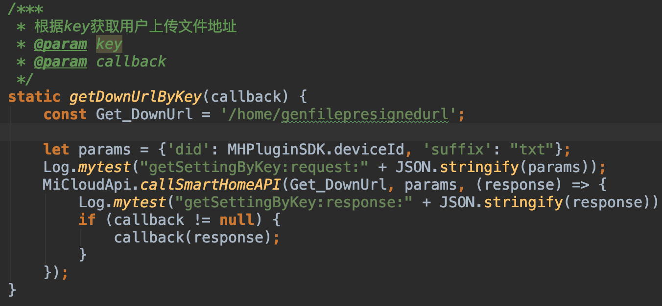 怎么调用获取临时文件接口？ · Issue #298 · MiEcosystem/miot-plugin-sdk · GitHub