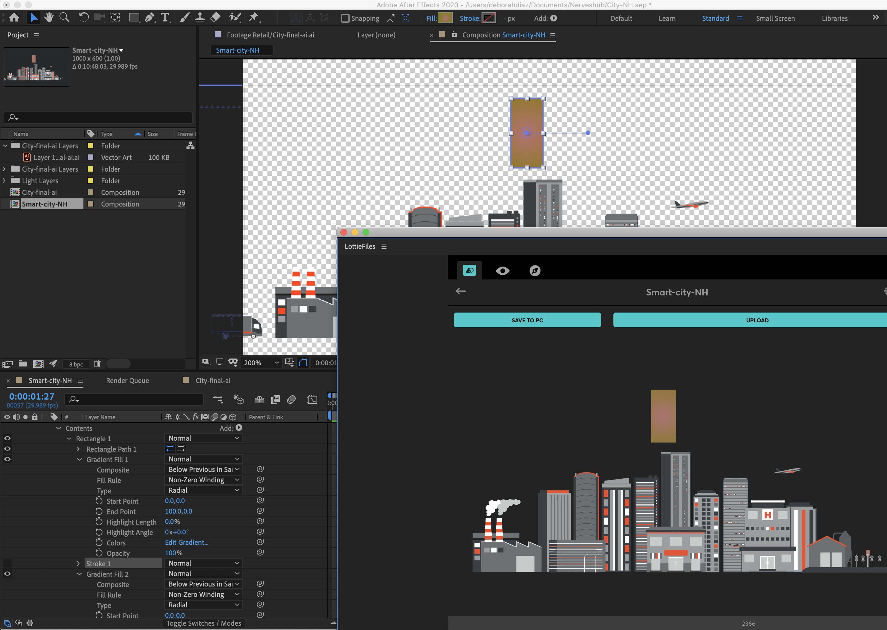 Gradient Effect isn't working! · Issue #823 · airbnb/lottie-web · GitHub