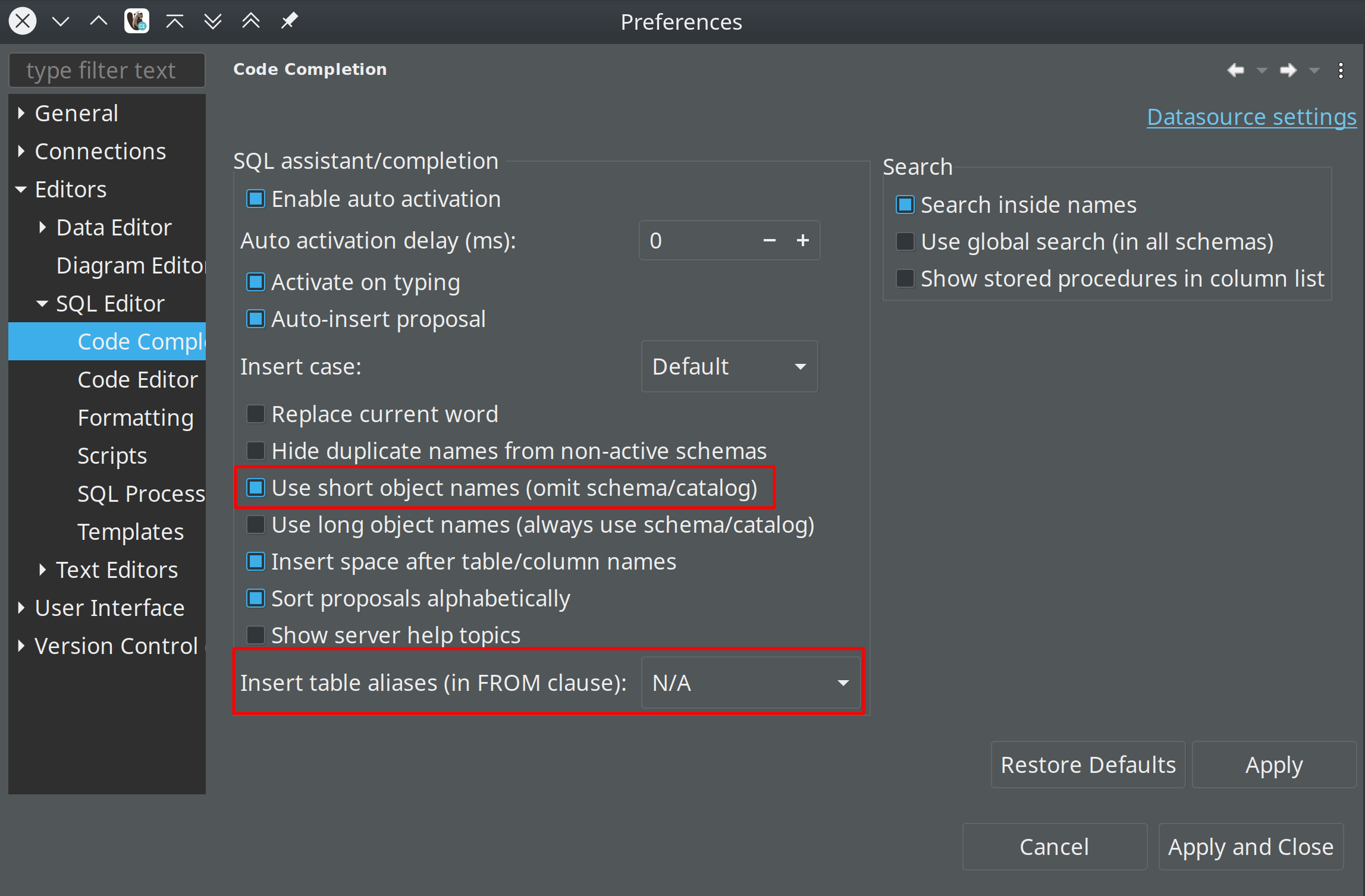 Autocompletion is not Proposing Table Names after "from " · Issue #7879 ...