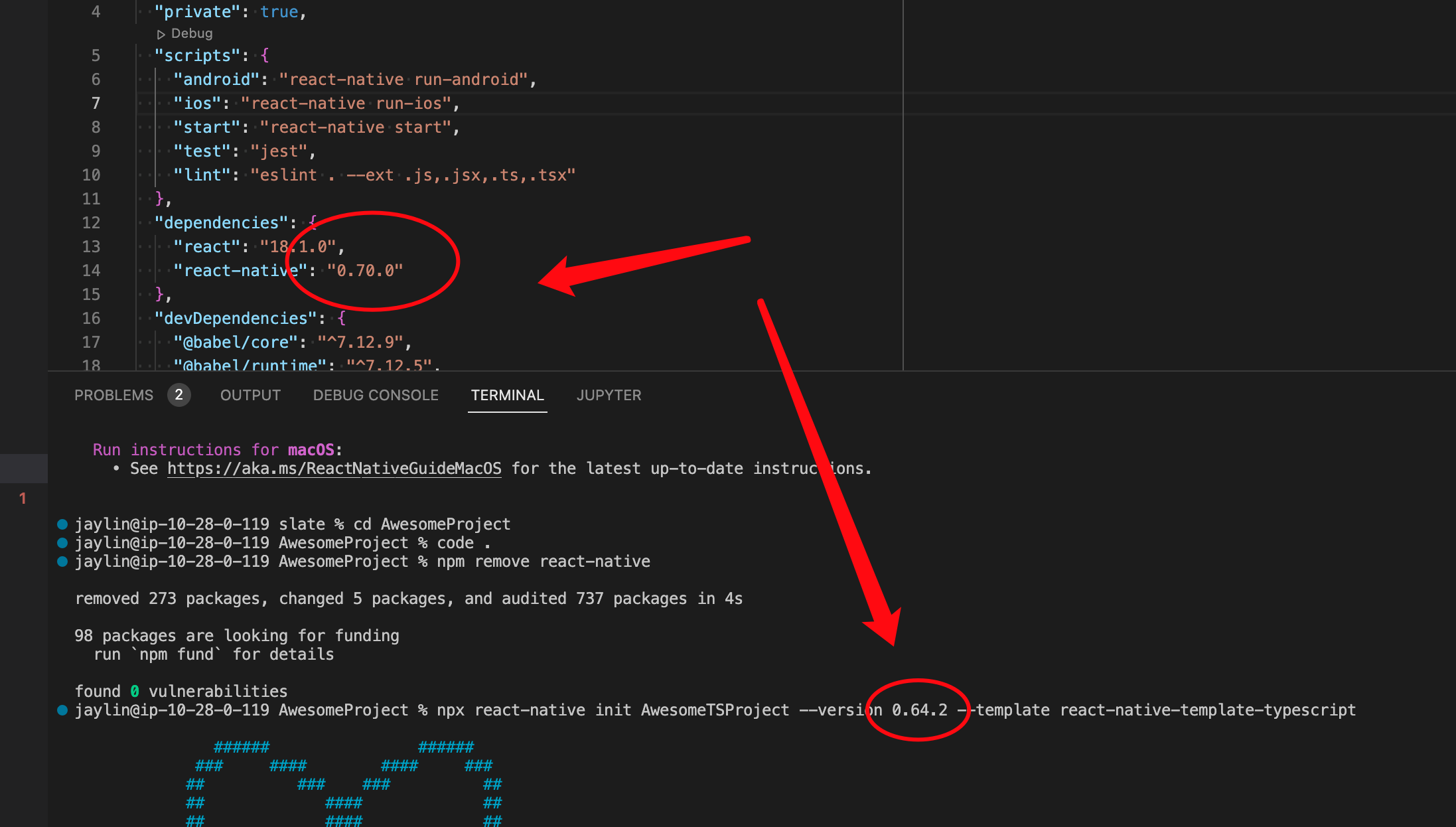 It Would Always Use 07 Version When We Are Using Template · Issue 34681 · Facebookreact