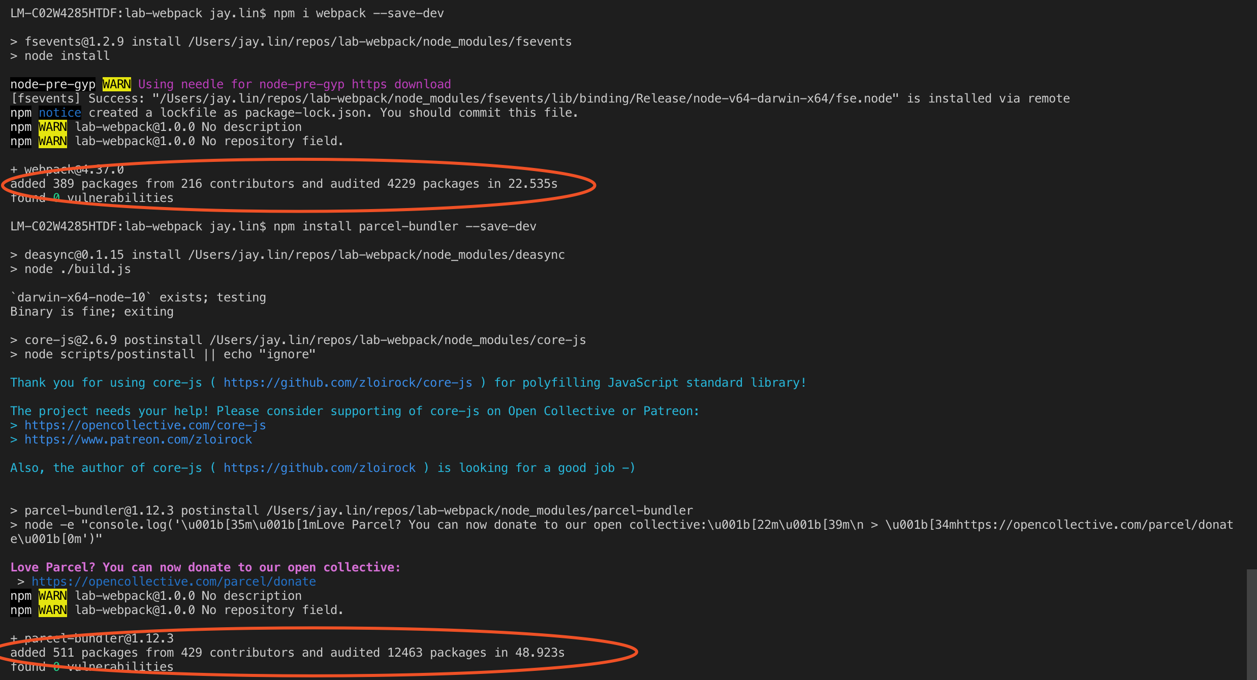 It seems parcel-bundler installation is slower then webpack · Issue #3265 · parcel-bundler ...