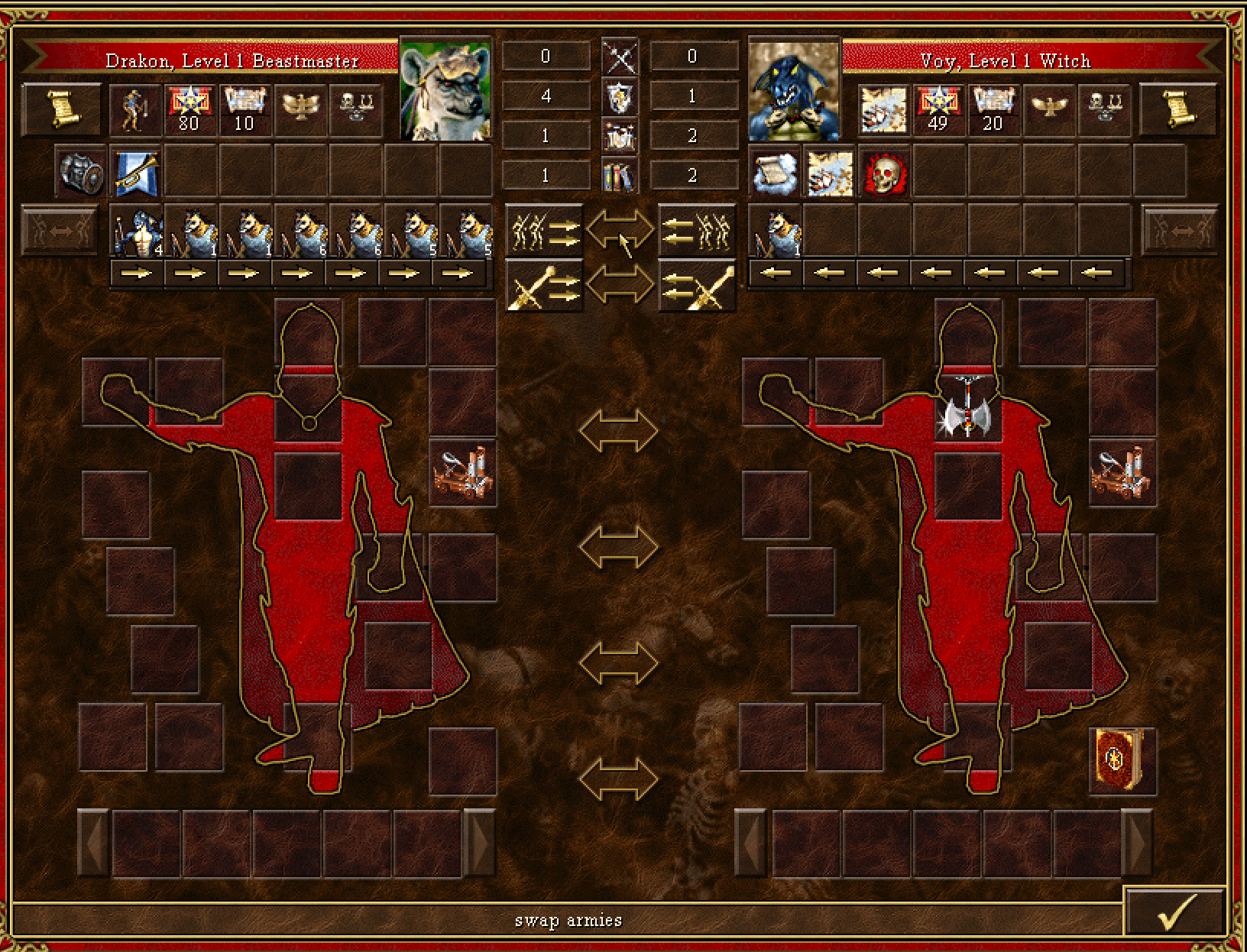 Make swap armies instant. (its laggy ATM) · Issue #1323 · vcmi/vcmi · GitHub