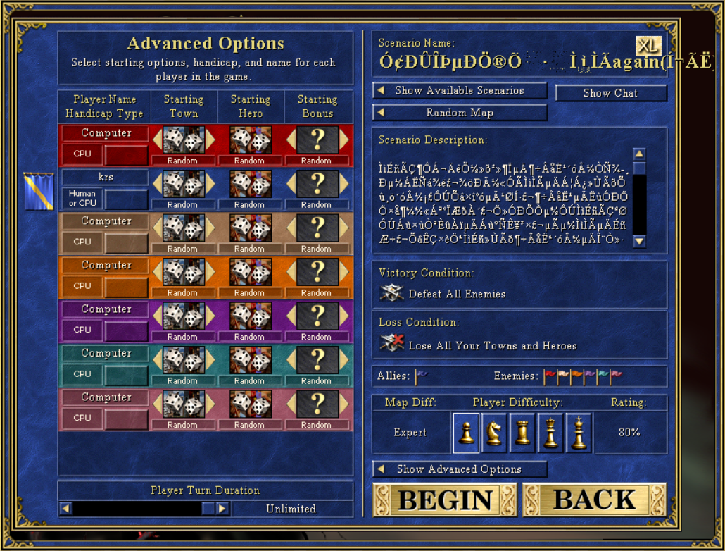 Cannot start map (cannot load green player) · Issue #1956 · vcmi/vcmi · GitHub