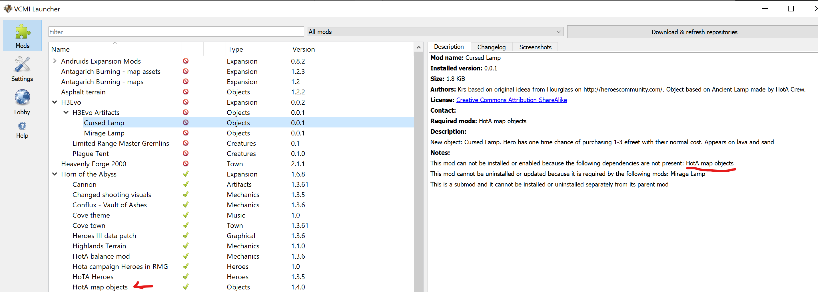 Allow modders to enter mod names in their original case · Issue #2942 · vcmi/vcmi · GitHub