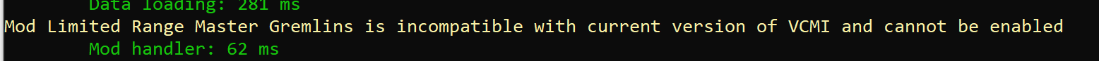 An Incompatible Mod Should Not Show A Warning In Client Console · Issue 2945 · Vcmivcmi · Github