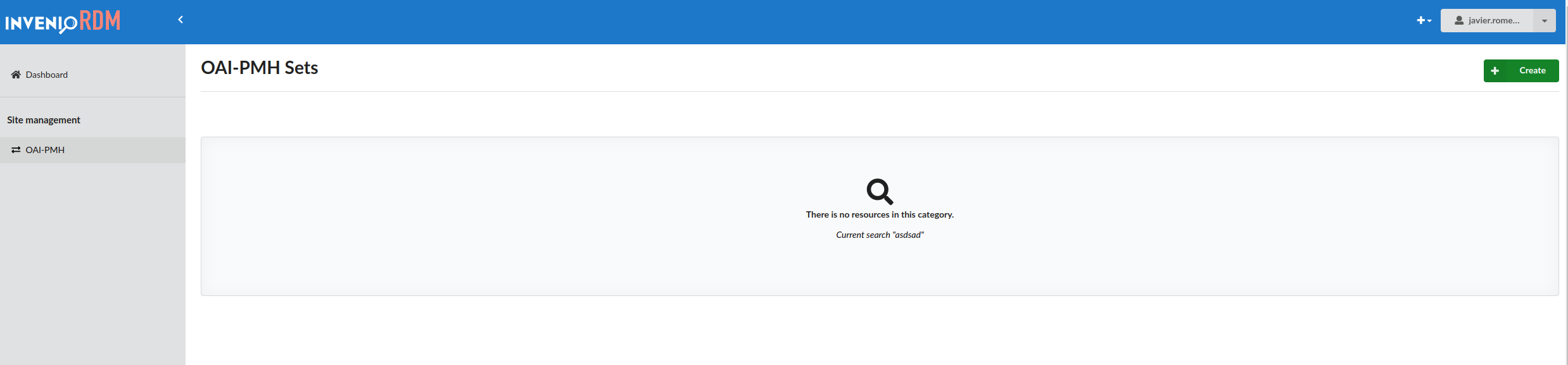 Searchbar disappears on empty result search · Issue #121 · inveniosoftware/invenio ...