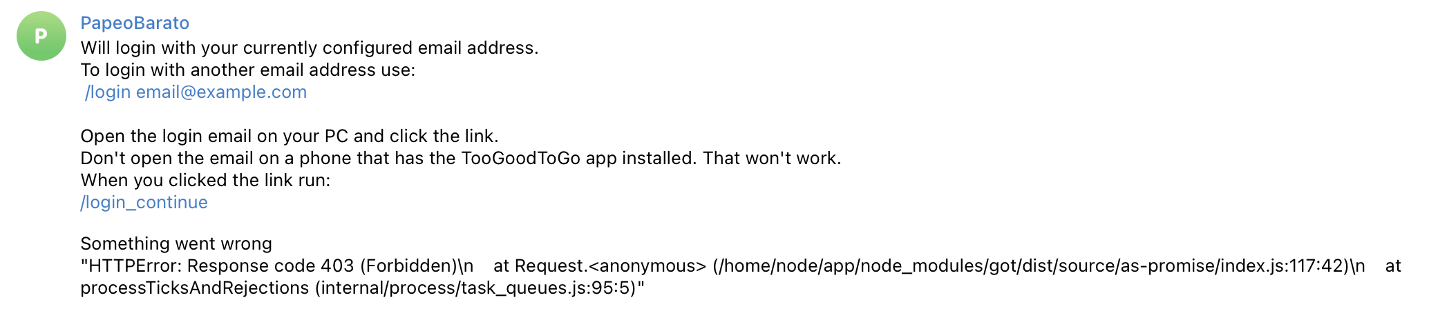 Error 403 on POST https://apptoogoodtogo.com/api/auth/v3/token/refresh · Issue #212 ...