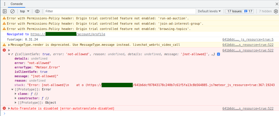[6.3.3] Updating user profile image fails · Issue #30330 · RocketChat/Rocket.Chat · GitHub