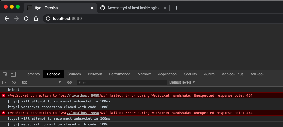 Access ttyd of host inside nginx-docker · Issue #315 · tsl0922/ttyd · GitHub